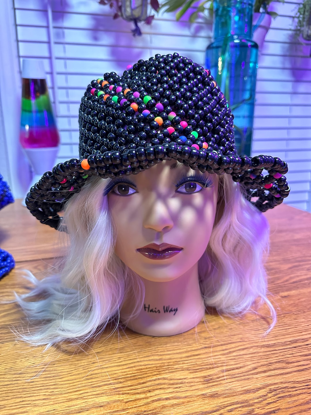 Pony Bead Bucket Hat, UV Activated - Etsy