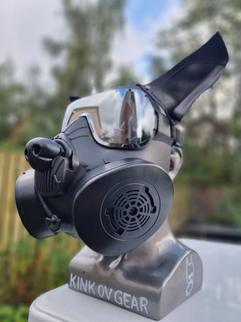 Puppy Drone Airsoft Dog Mask Breathable M50 Replica Sniffer Pup Play ...