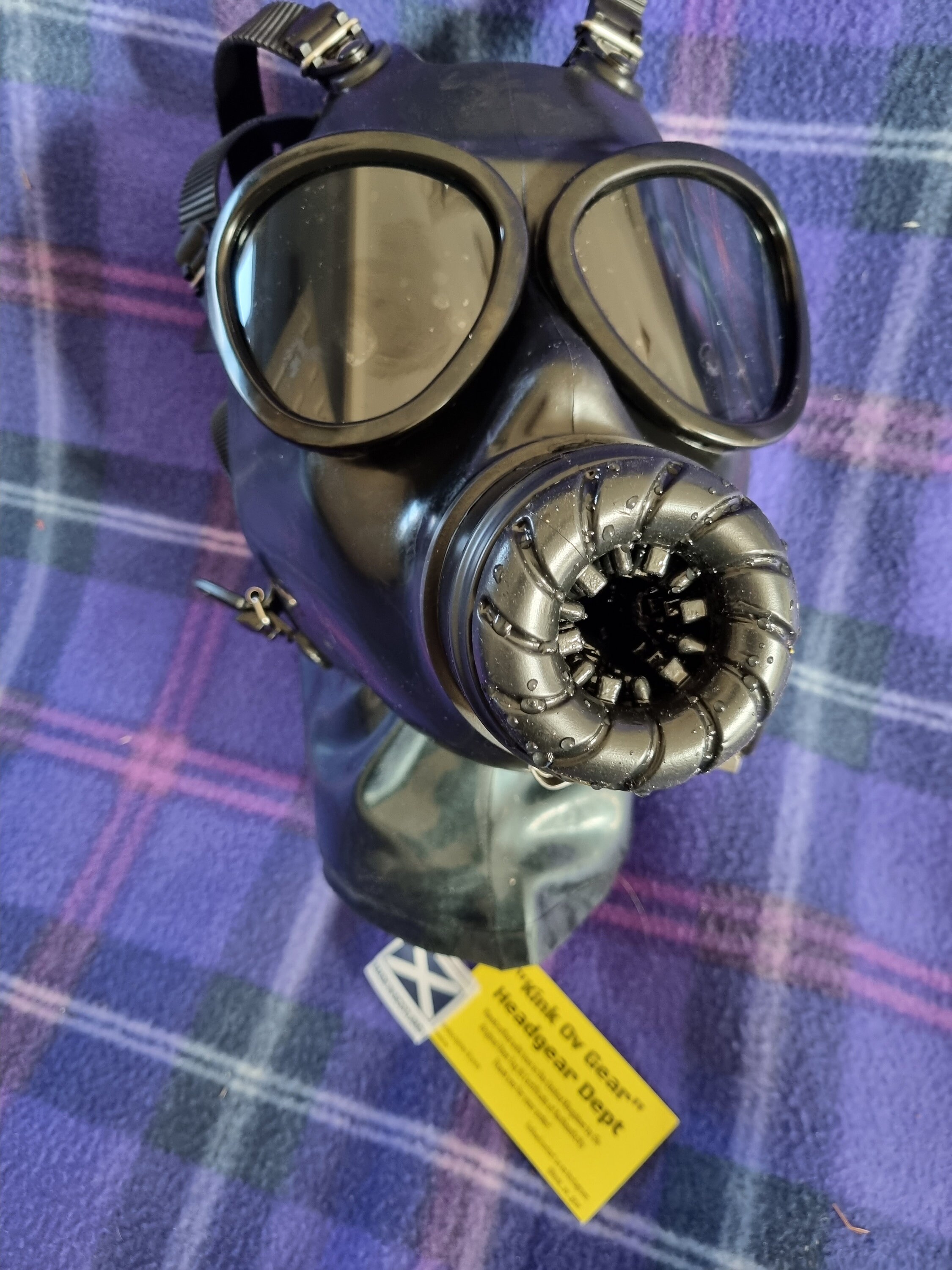 Starter UFO FLESH Insert Rubber Gas Mask Black Blue or Green muzzle ...