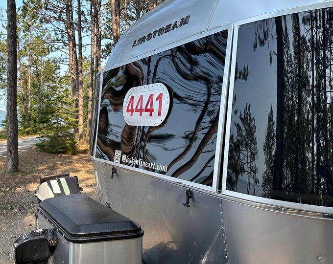 AIRSTREAM “replica Pill Window” Rally Placard! Limited Stock Available ...