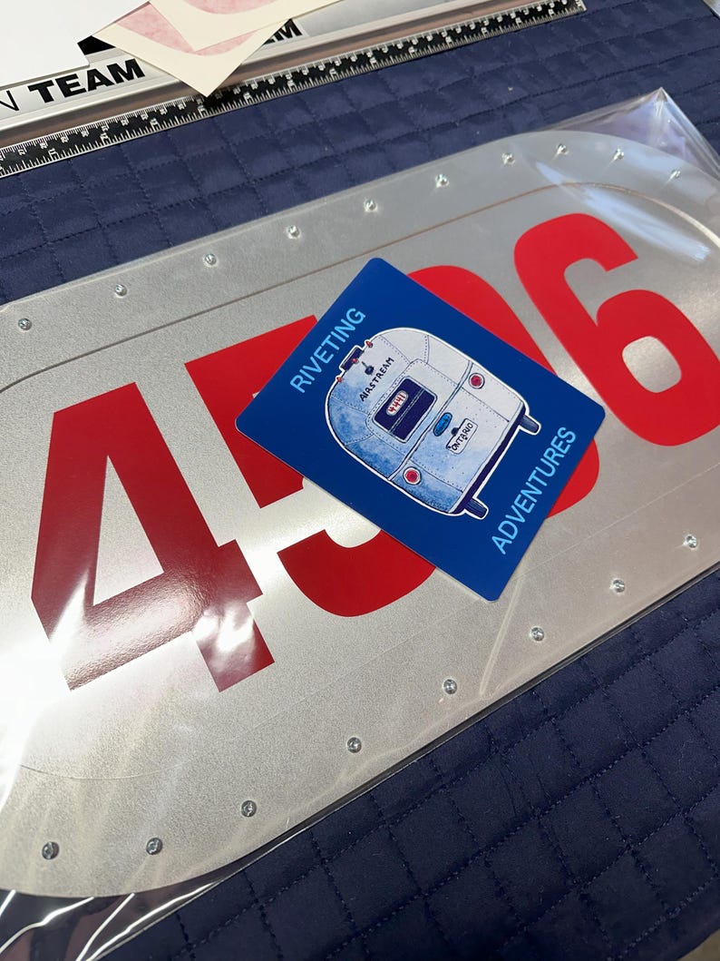 Airstream Replica Pill Window Rally Placard - Etsy