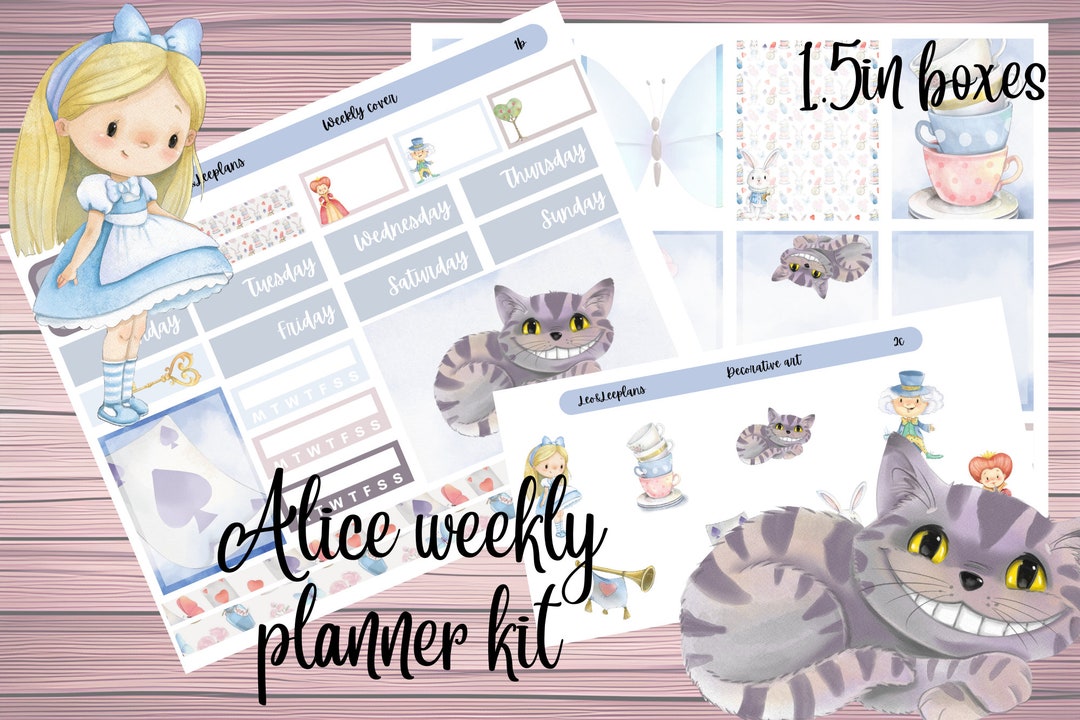 Alice Weekly Kit - Etsy
