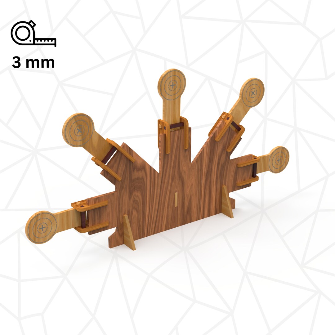 Straight Shooter Targets Rubber Band Gun Targets Toy Gun Targets ...