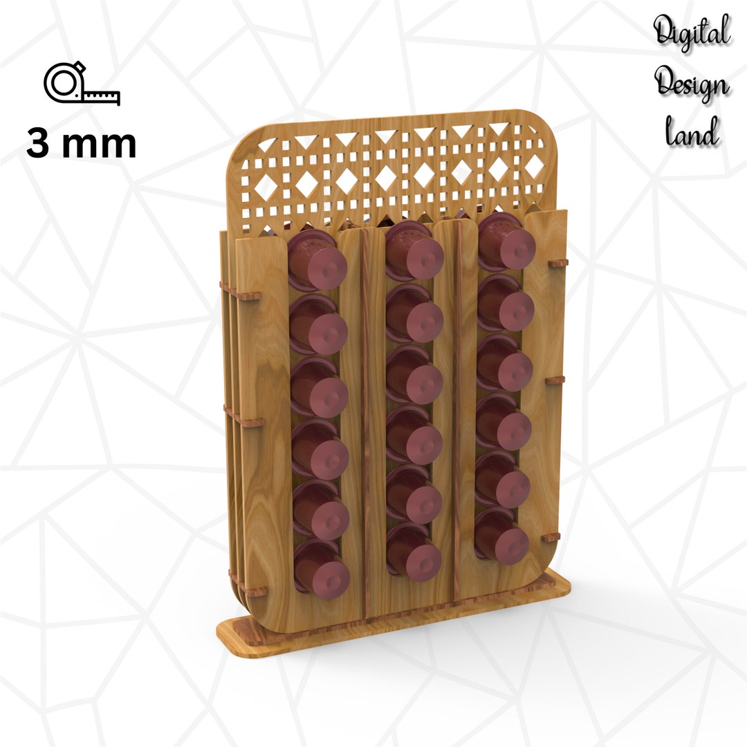 Coffee Capsule Stand & Display Capsule Storage Nespresso Capsule Holder ...