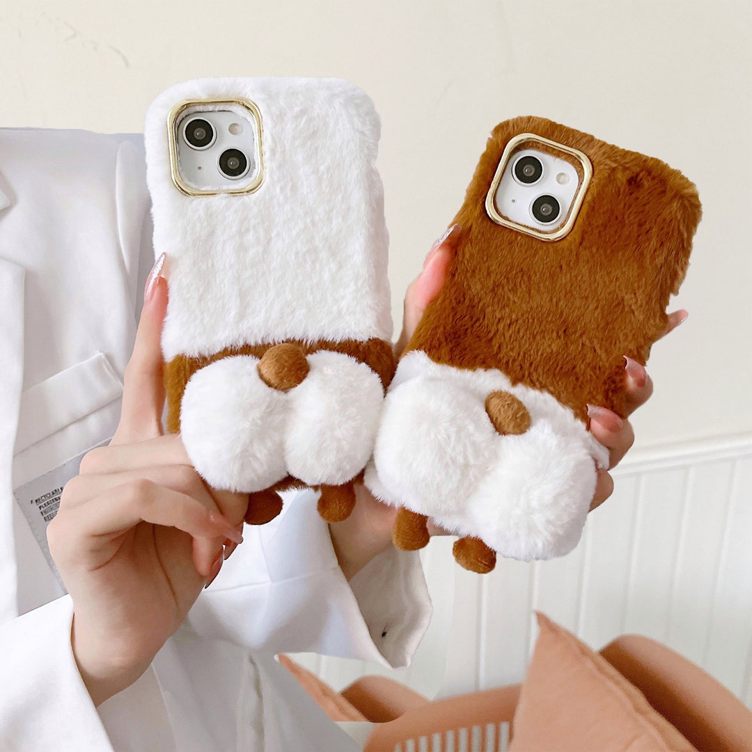 Plush Corgi Phone Case Cute Corgi Hip Phone Case for iPhone - Etsy