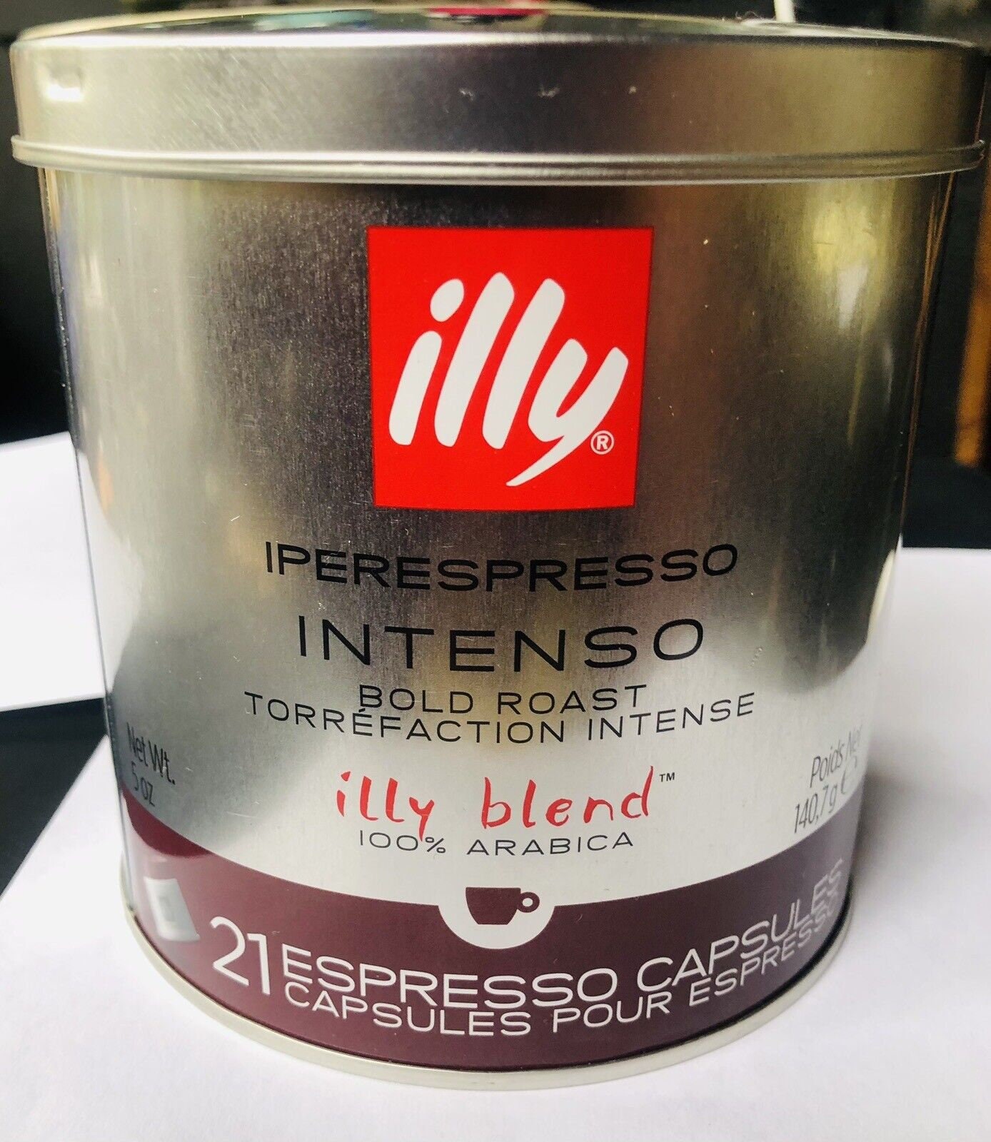 Illy Coffee Iperespresso Capsules Intenso Bold Roast 21 - Etsy