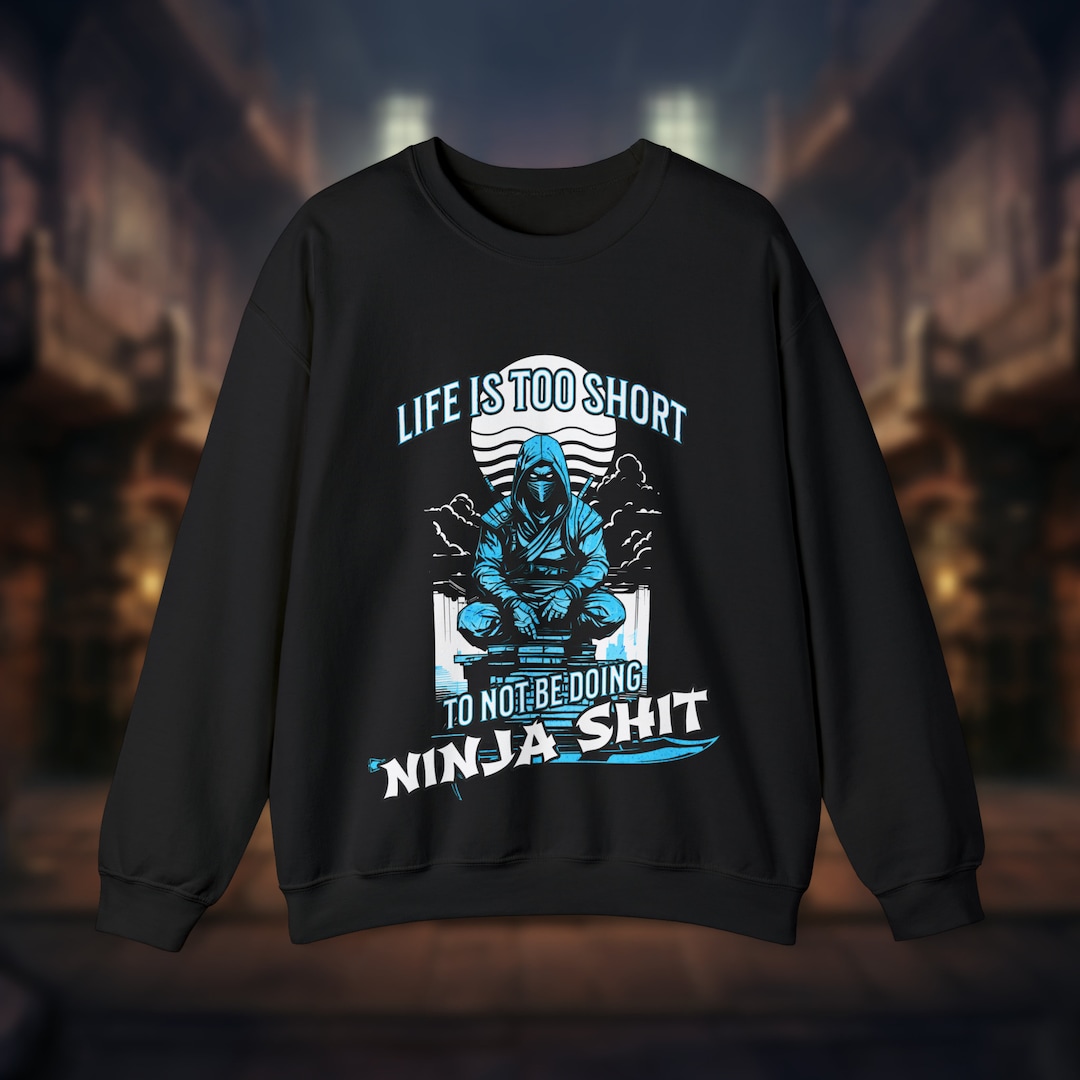 Ninja Sweatshirt: Perfect Gift for Martial Arts Lovers - Etsy