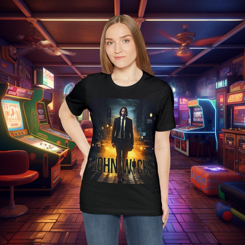Unisex John Wick Tee of a T Shirt of John Wick Gift for Him or Her of ...