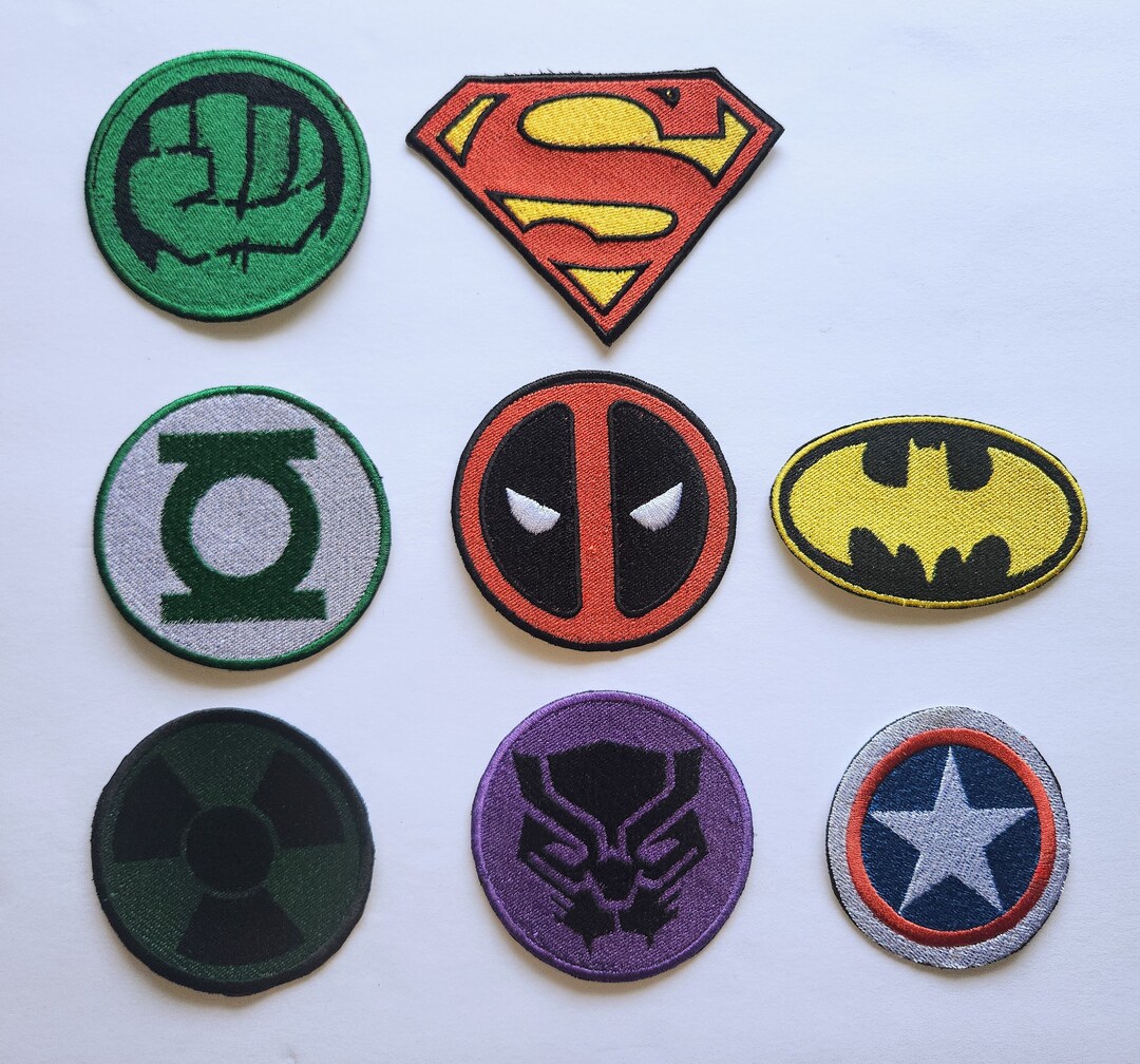 Marvel Embrodiered Patch - Etsy