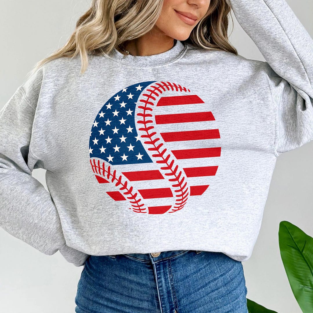 USA Baseball Png, American Flag Baseball Png, Patriotic Baseball Png ...