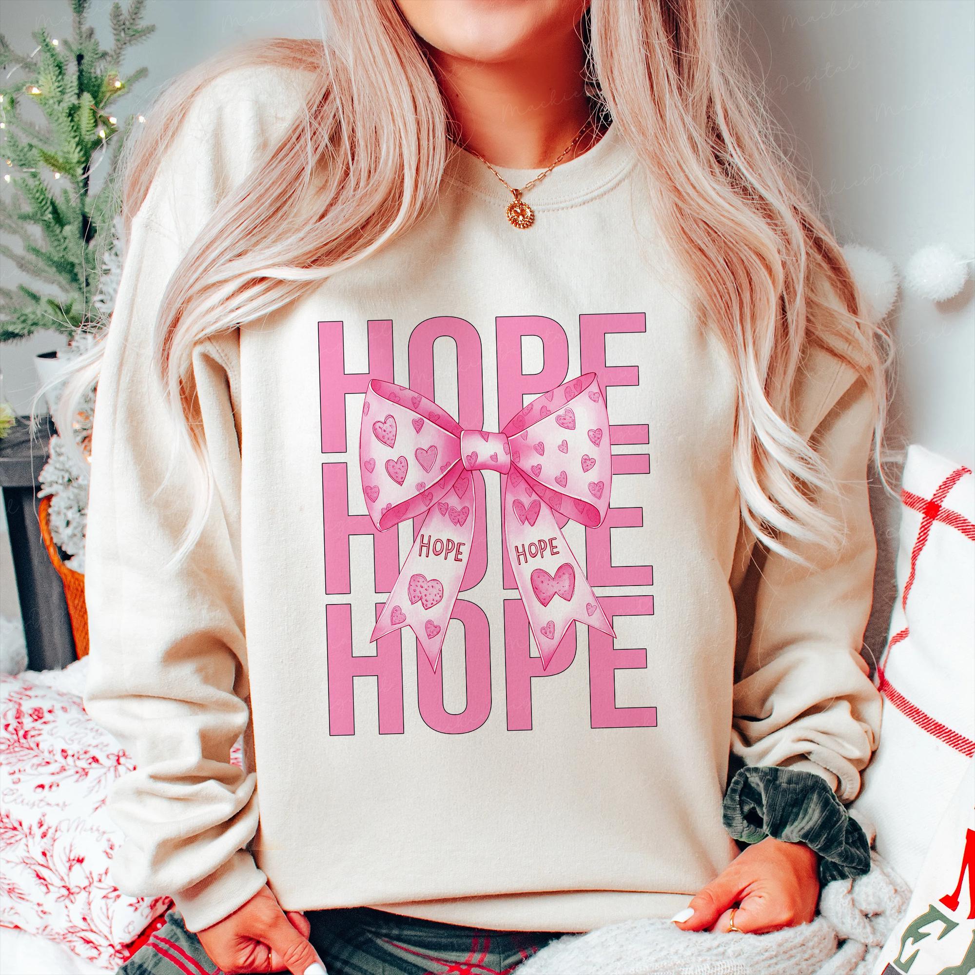 Hope Bow Png, Pink Heart Ribbon Design Png, Breast Cancer Awareness Bow ...