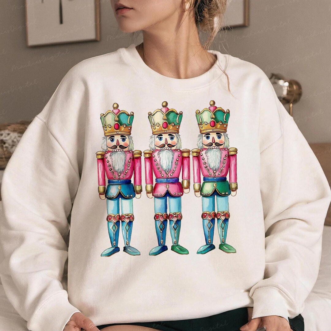 Pink and Green Nutcrackers Png, Sequin Nutcracker Clipart Png ...