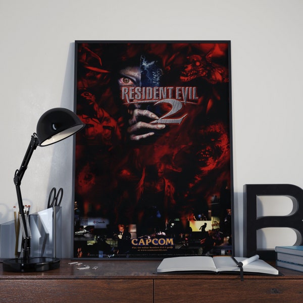 Resident Evil Game Posters - Etsy
