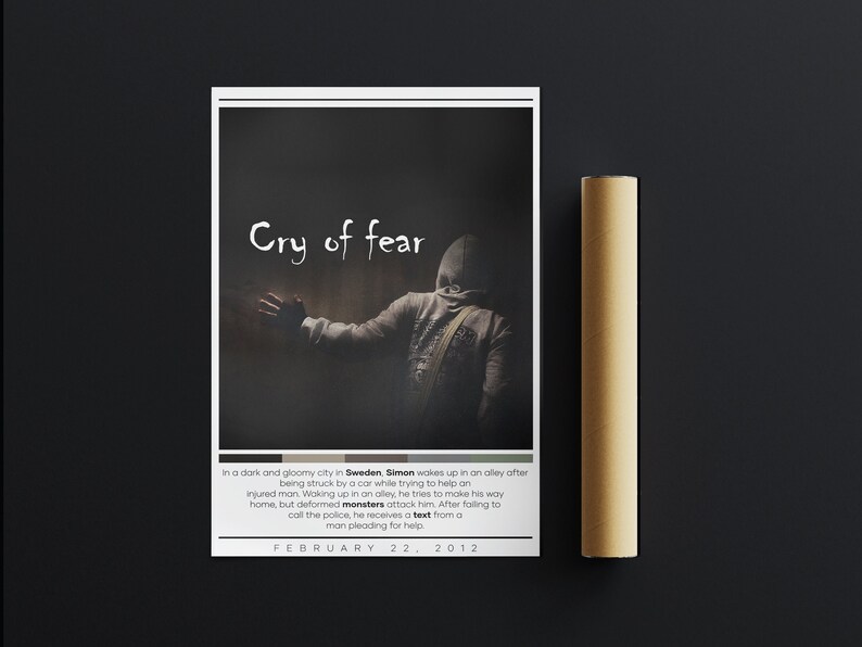 Cry of Fear Poster Gaming Poster 3 Colors 1 Price Room - Etsy