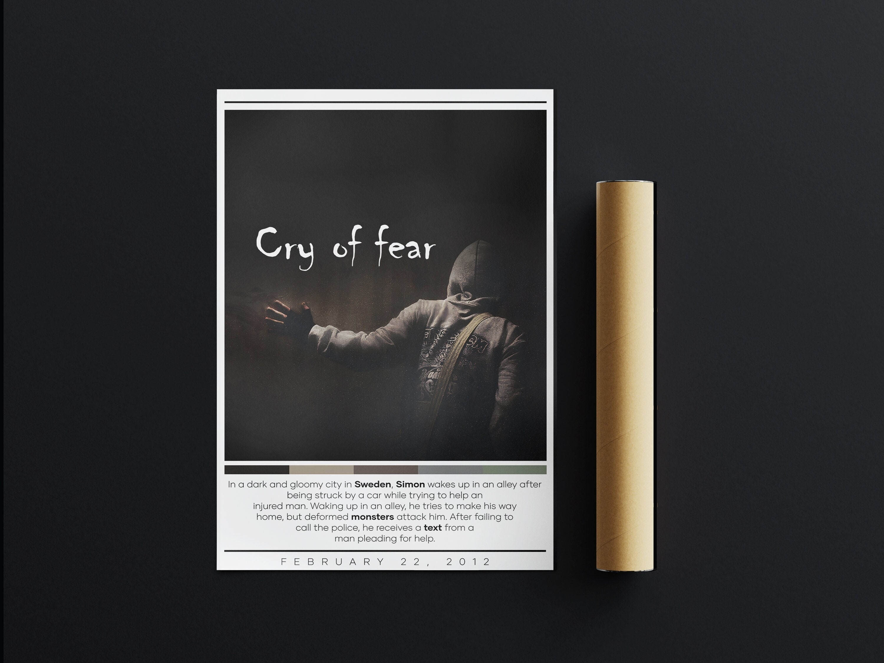 Cry of Fear Poster Gaming Poster 3 Colors 1 Price Room - Etsy Canada