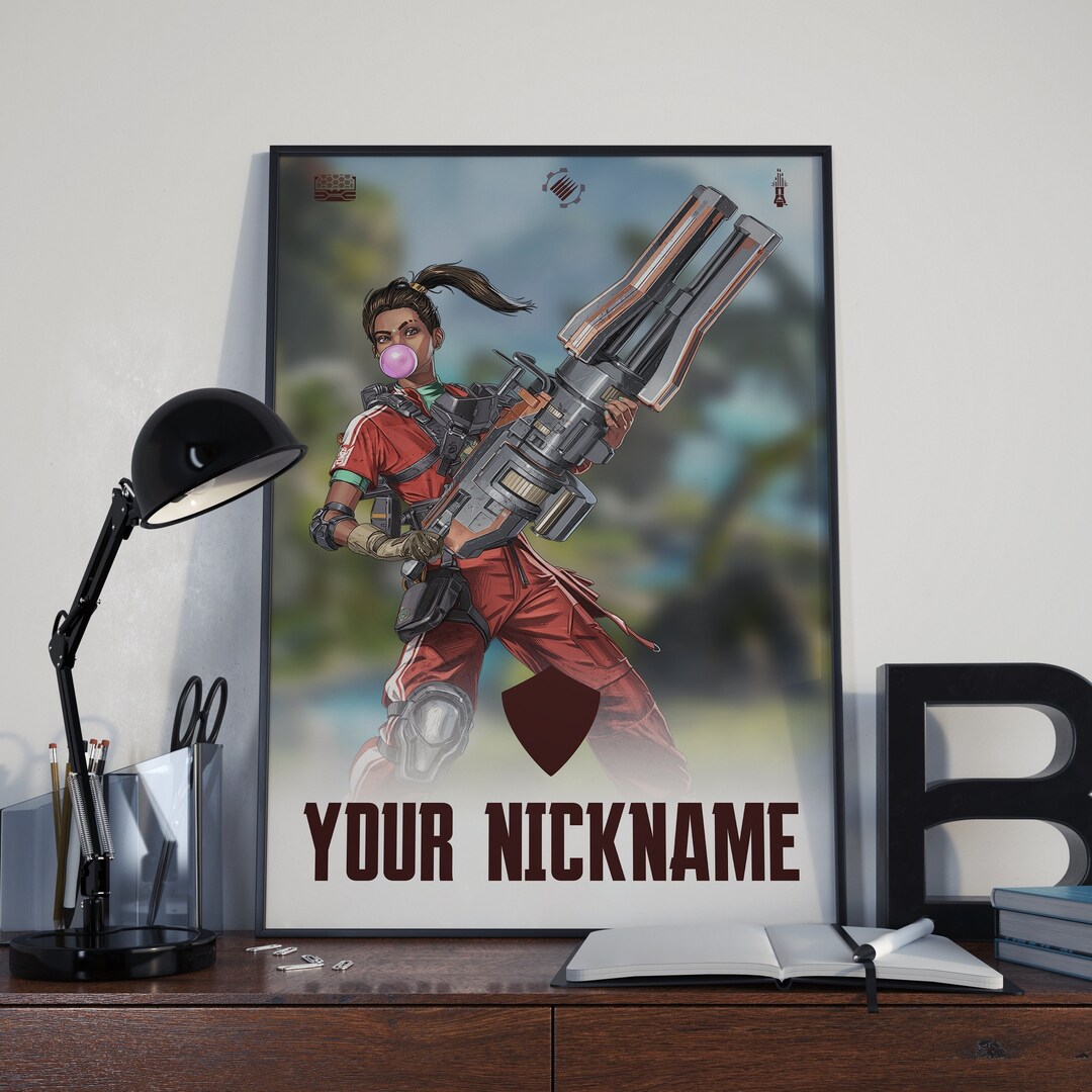 Apex Legends Rampart Poster Gaming Poster 3 Colors 1 Price Room Decor ...
