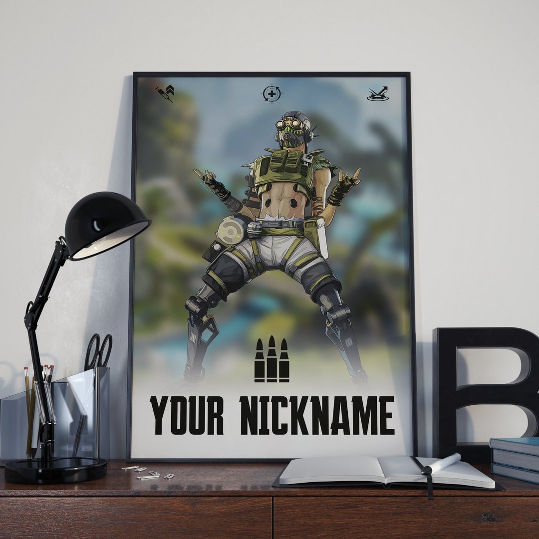 Apex Legends Octane Poster Gaming Poster 3 Colors 1 Price Room Decor ...