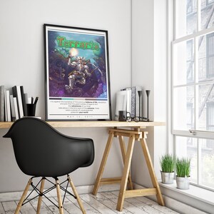Terraria Poster Gaming Poster 3 Colors 1 Price Room Decor Wall Decor ...