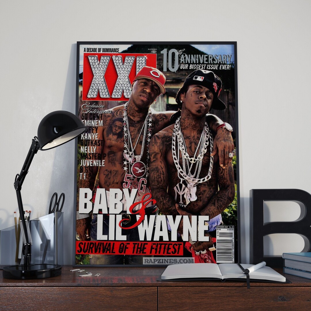 Lil Wayne 2007 Poster Rap Poster Magazine Cover Poster Artist Poster ...