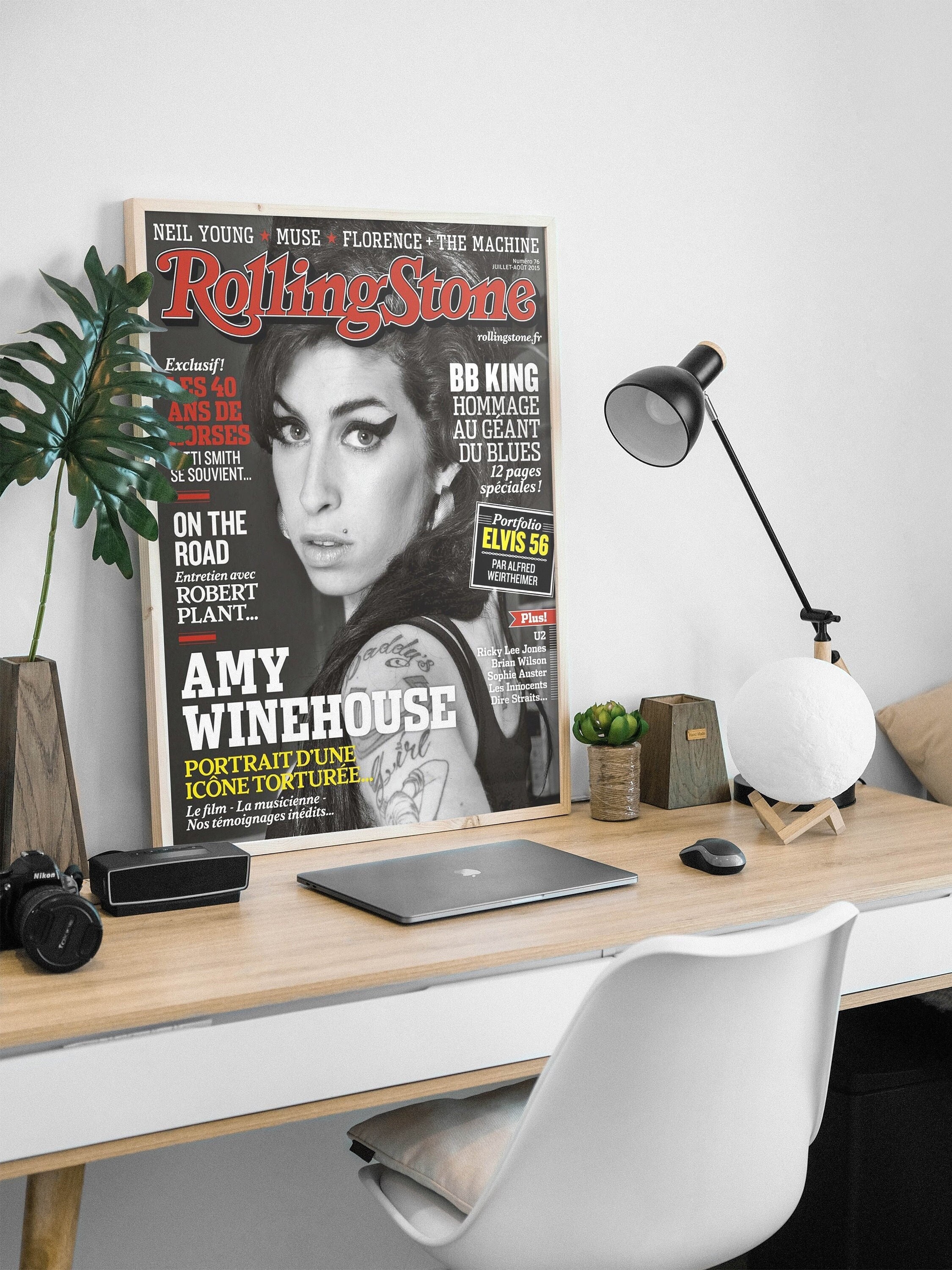 Amy Winehouse Poster Amy Winehouse Print Magazine Cover Poster Artist ...
