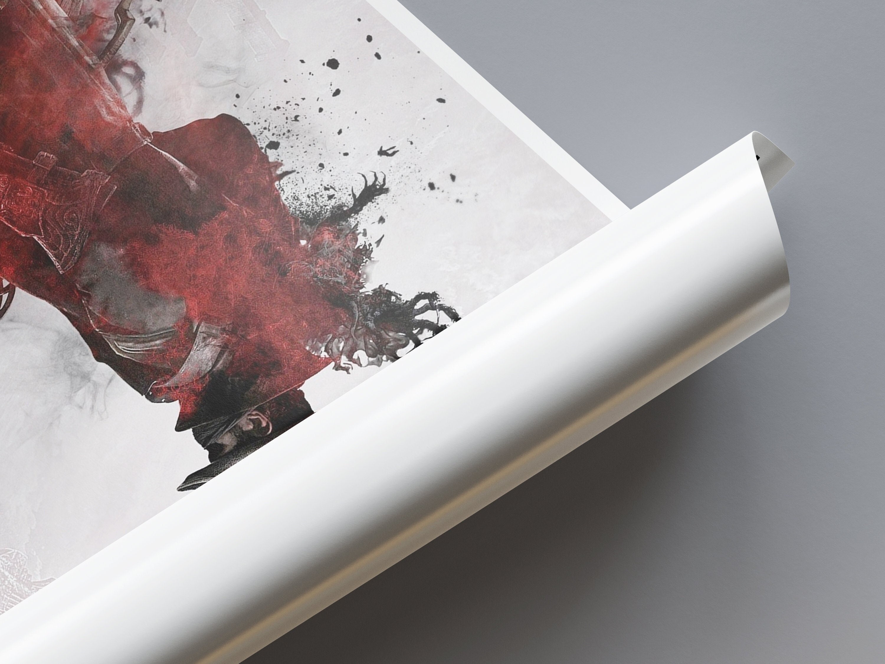 Bloodborne Poster Gaming Poster 3 Colors 1 Price Room - Etsy