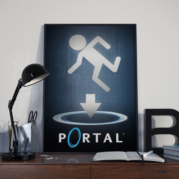 Portal Poster - Etsy