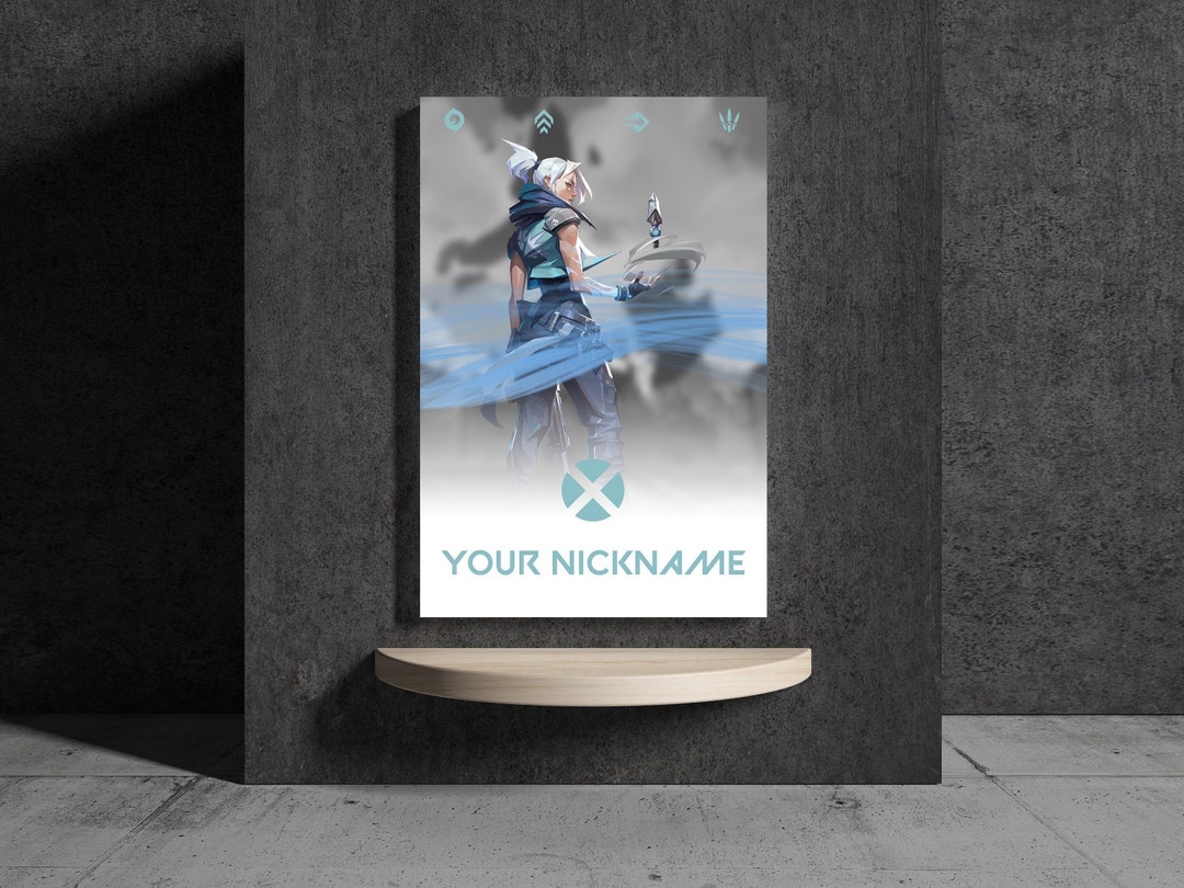 Valorant Jett Poster Valorant Poster Gaming Poster 3 Colors 1 Price ...