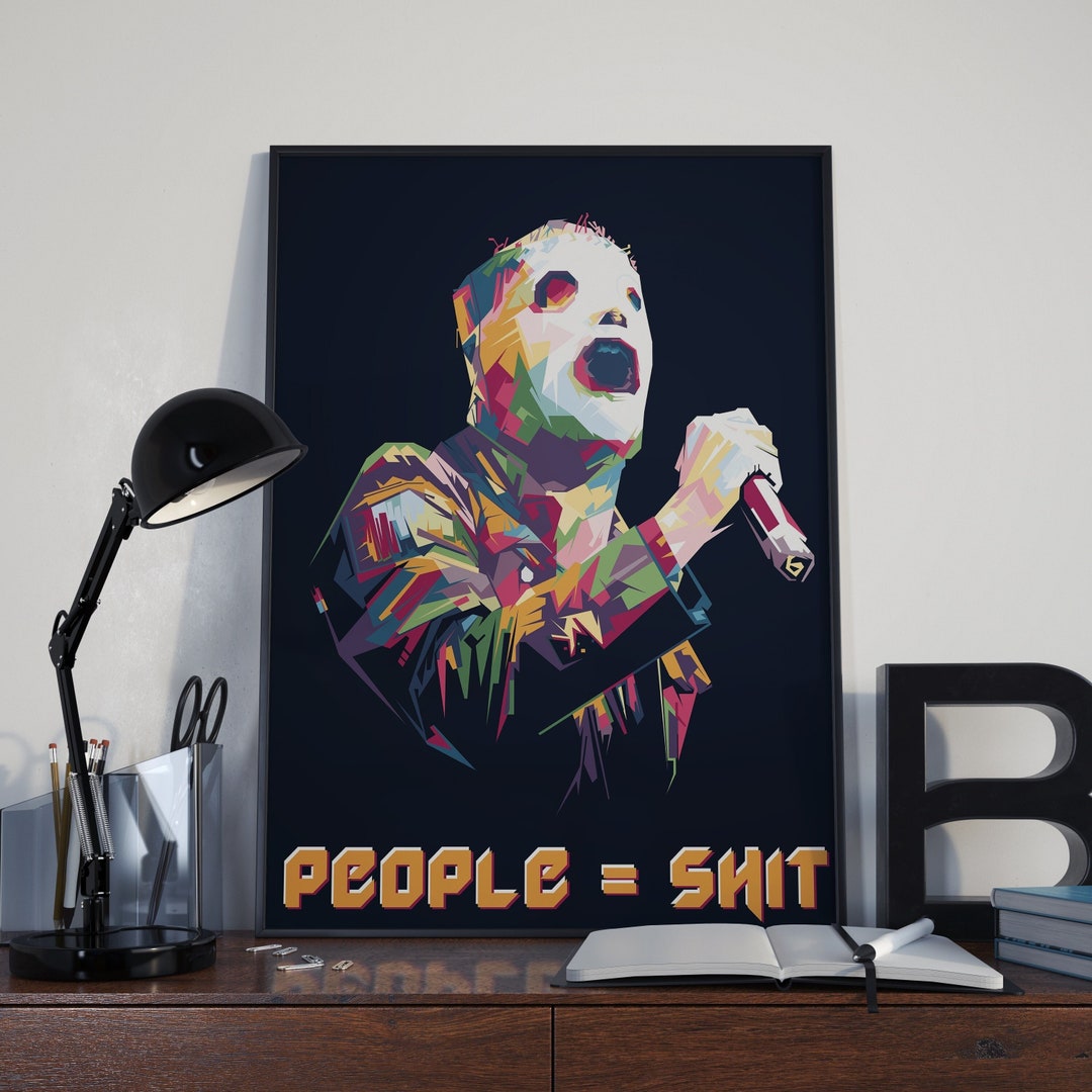 Corey Taylor Poster Slipknot Poster Artist Poster Room Decor Wall Decor ...