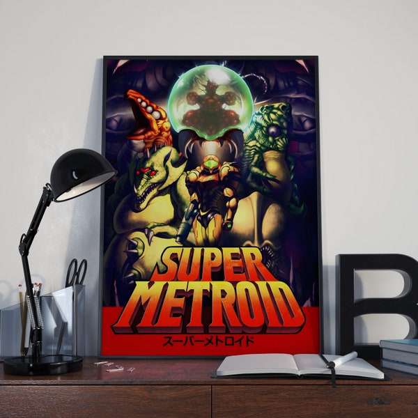 Super Metroid Poster - Etsy