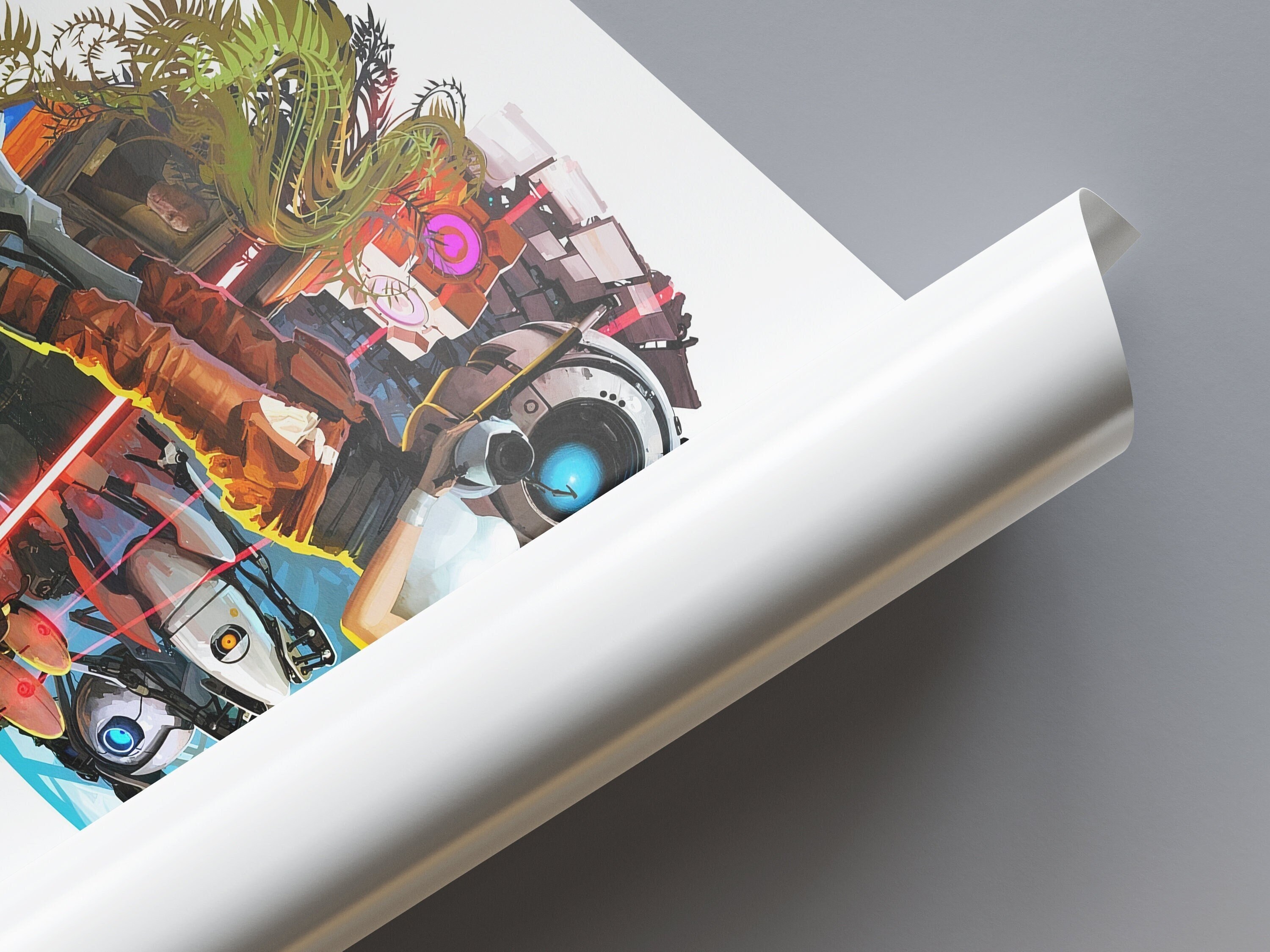 Portal 2 Poster Gaming Poster Room Decor Wall Decor - Etsy