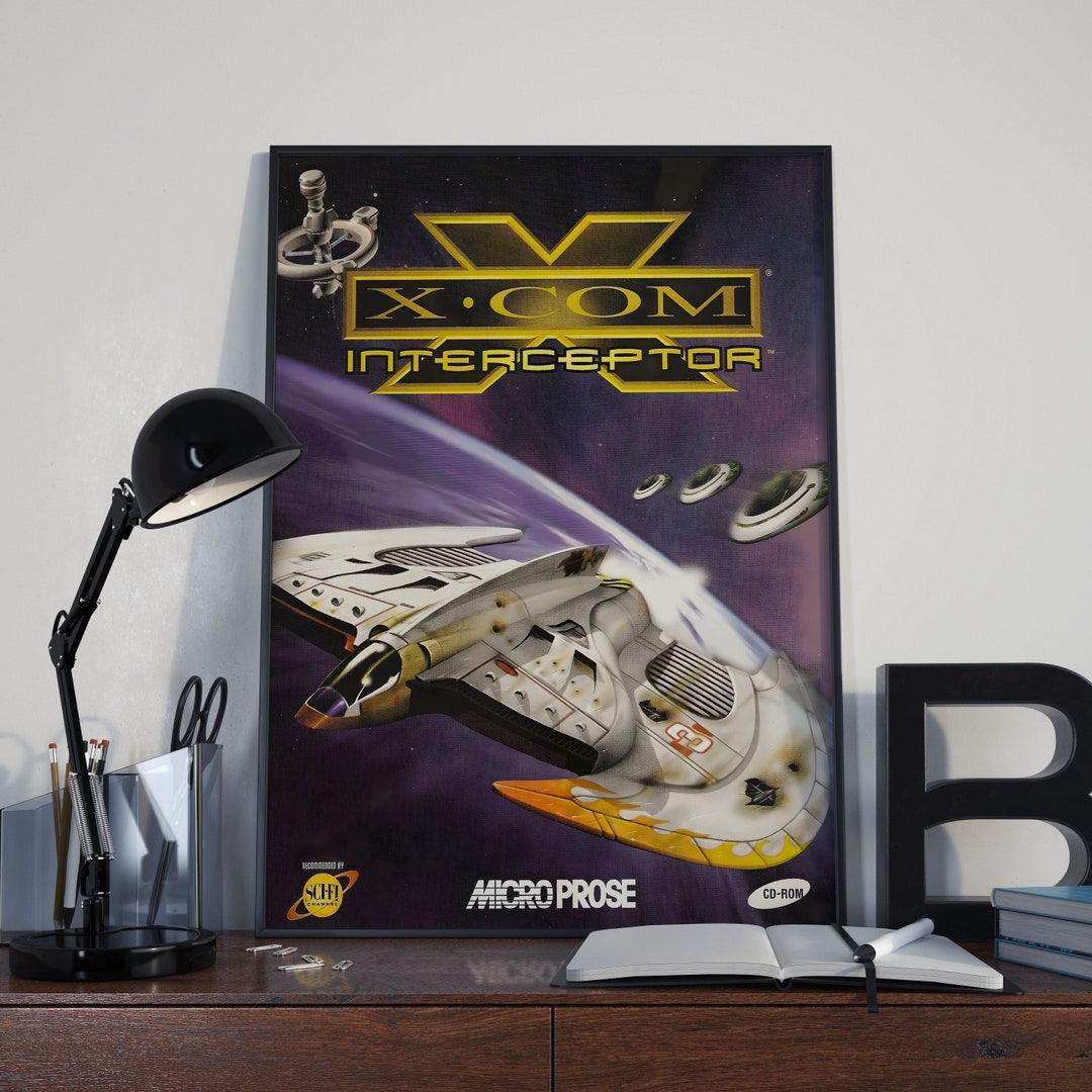 XCOM Interceptor Poster Print Gaming Poster Raumdeko Wanddeko Gaming ...