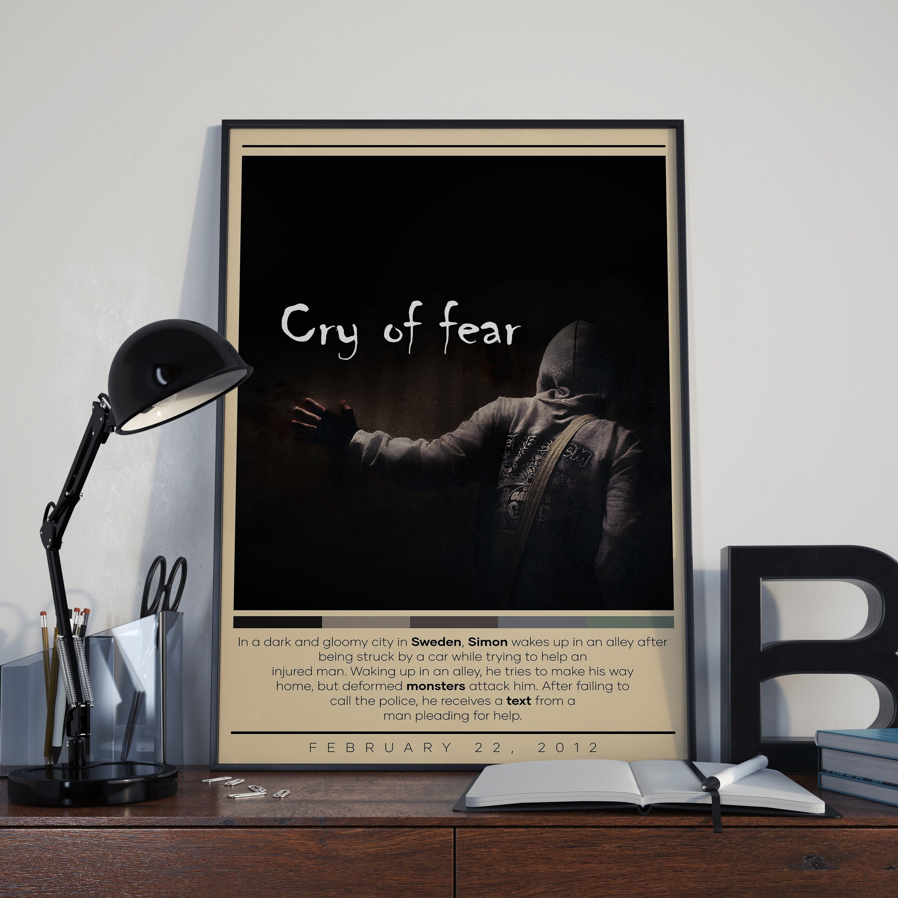 Cry of Fear Poster Gaming Poster 3 Colors 1 Price Room - Etsy Canada