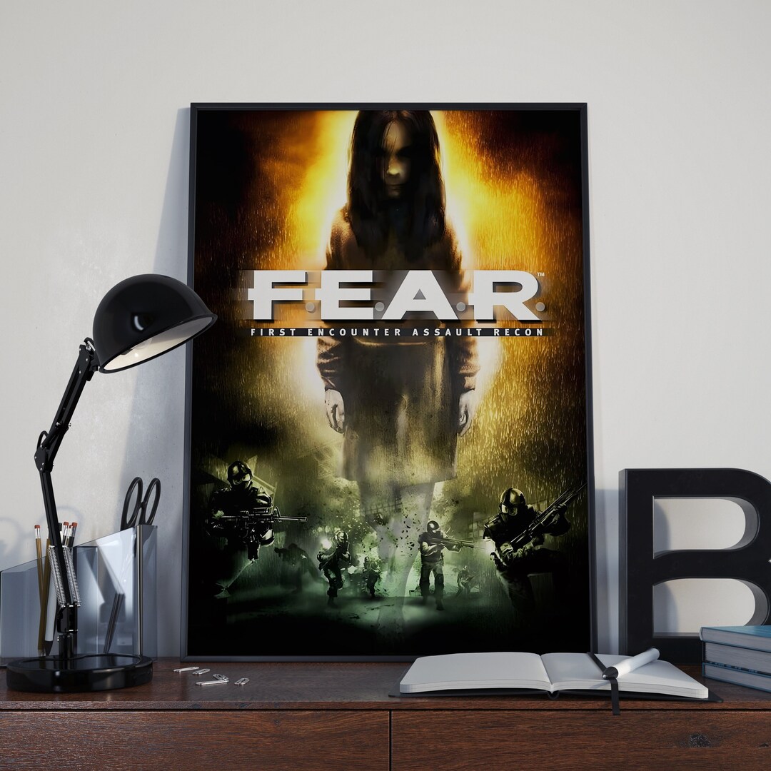 ANGST Posterdruck Gaming Poster Raumdeko Wanddeko Gaming Dekor Gaming ...