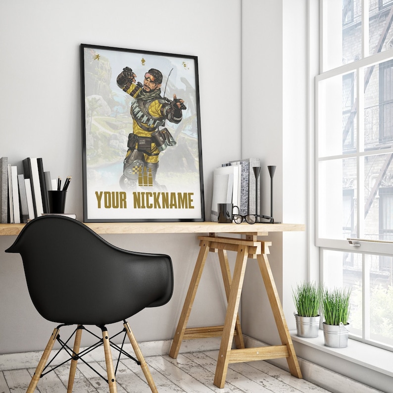 Apex Legends Mirage Poster Gaming Poster 3 Colors 1 Price - Etsy