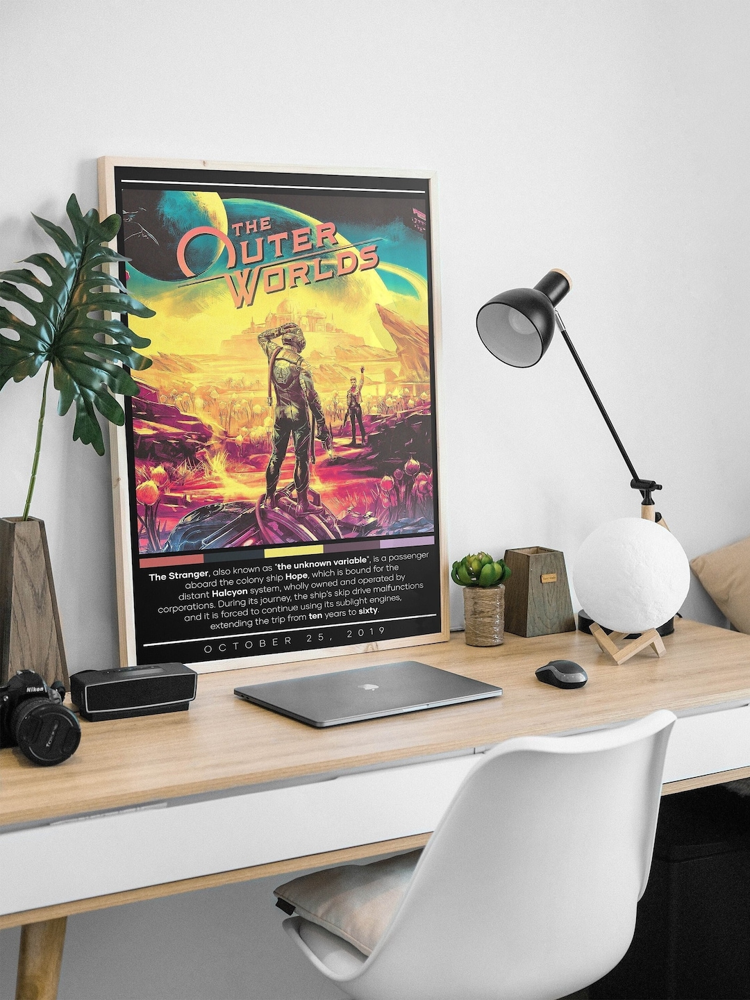 The Outer Worlds Poster Gaming Poster 3 Colors 1 Price Room Decor Wall ...