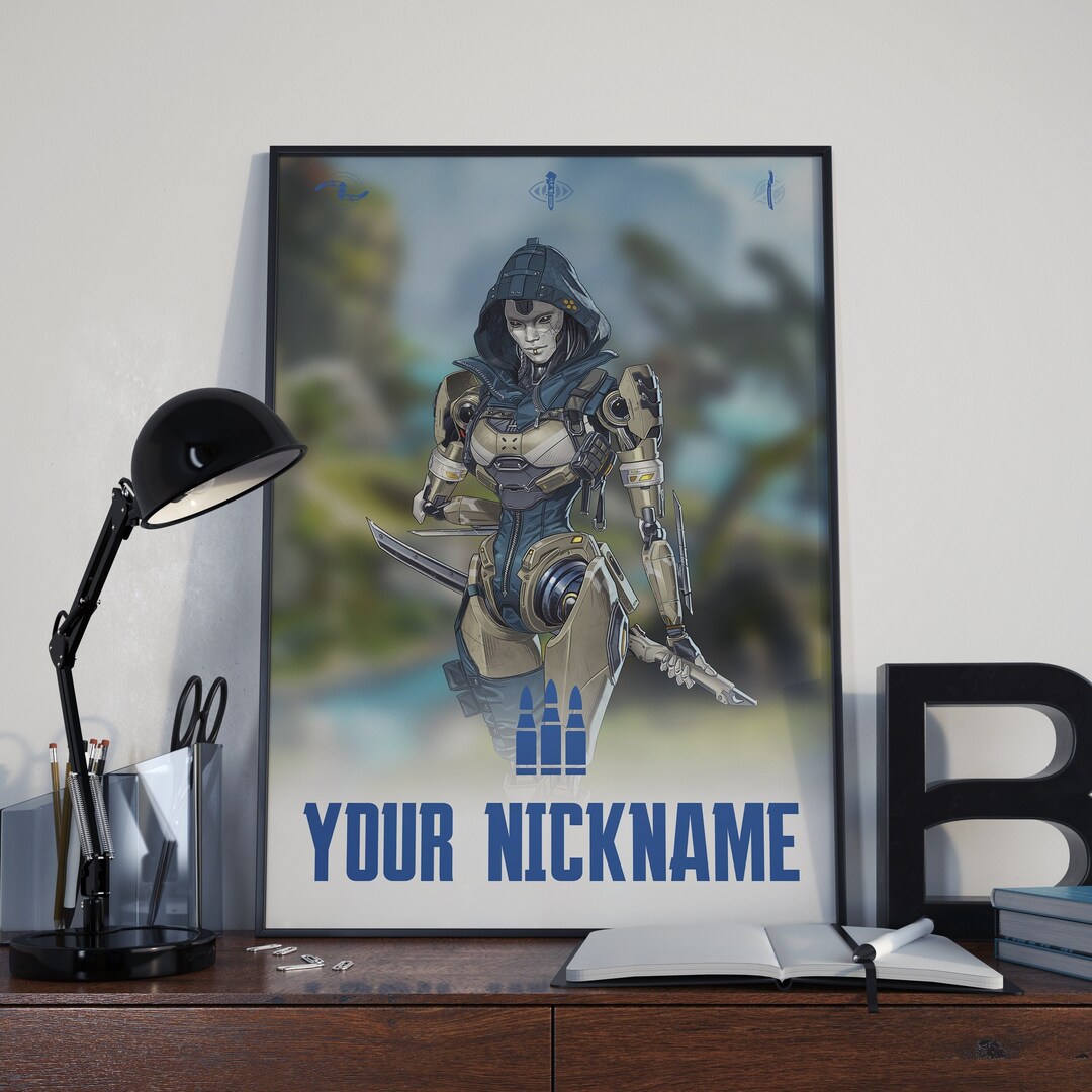 Apex Legends Ash Poster Gaming Poster 3 Colors 1 Price - Etsy