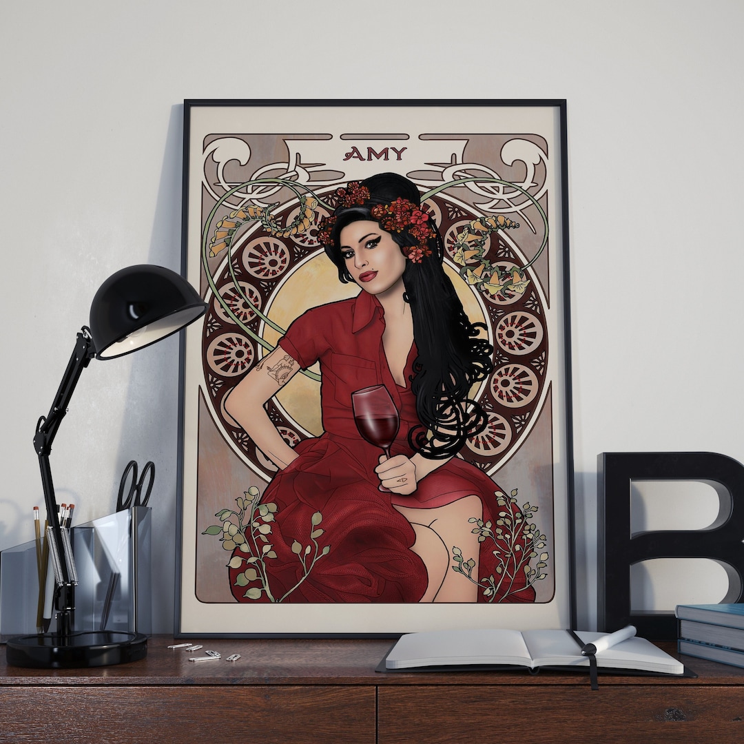 Amy Winehouse Poster Artist Poster Room Decor Wall Decor Music Decor ...