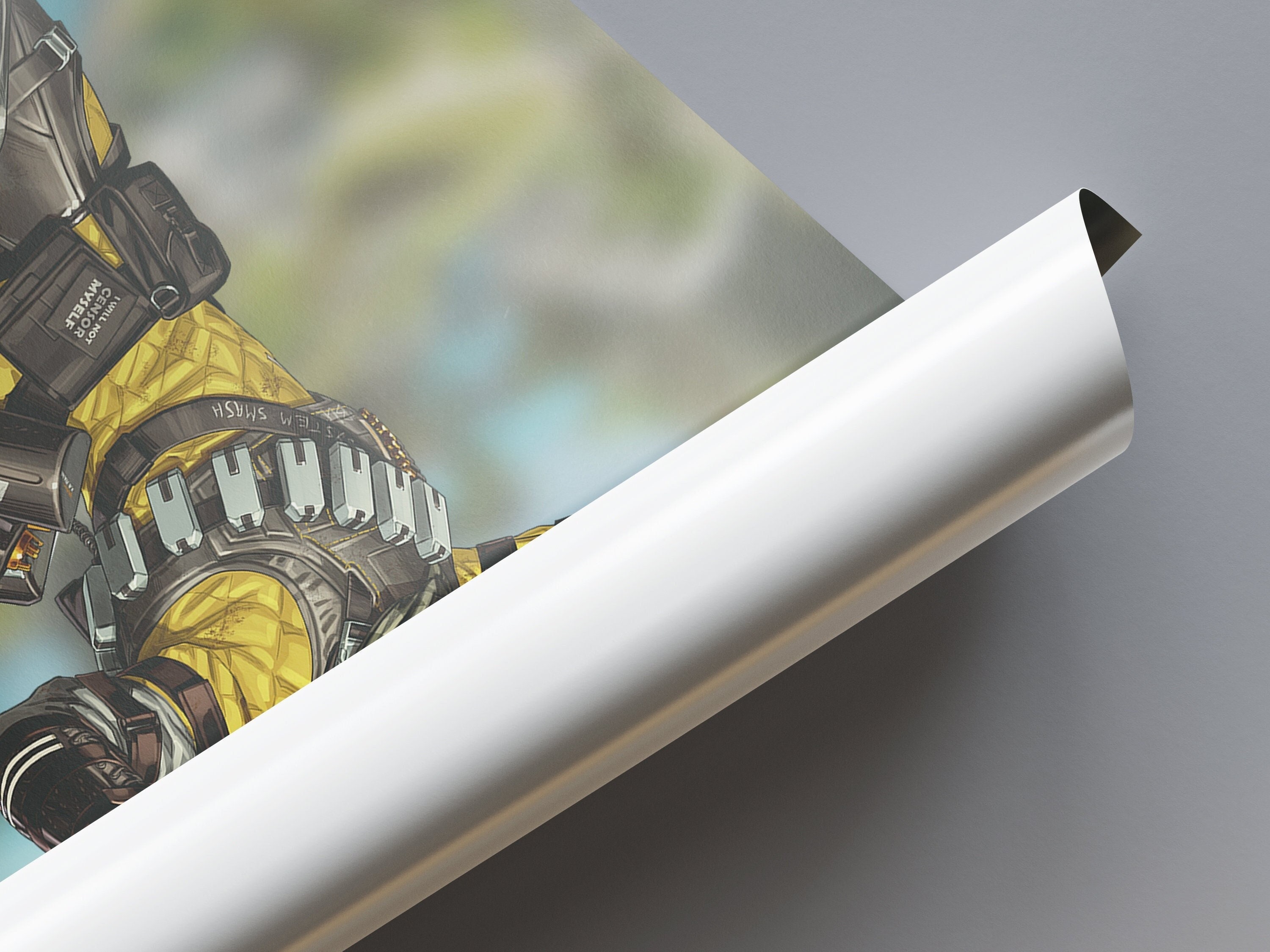 Apex Legends Mirage Poster Gaming Poster 3 Colors 1 Price - Etsy