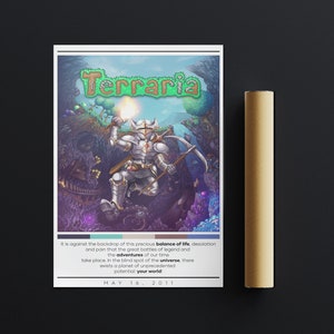 Terraria Poster Gaming Poster 3 Colors 1 Price Room Decor Wall Decor ...