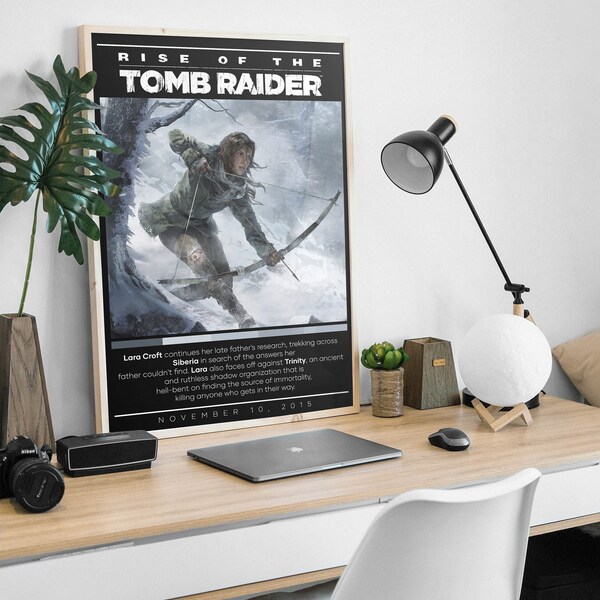 Rise of the Tomb Raider Poster - Etsy