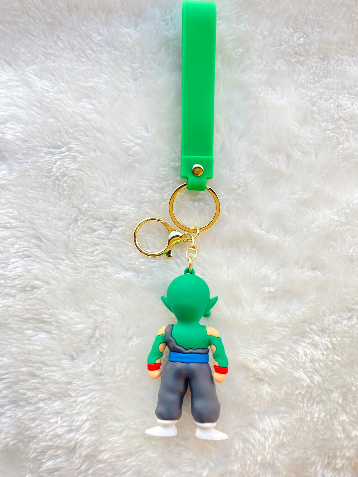 Dragonball Z Piccolo Daimao Demon King Green Key Chain B Antenna Coin ...