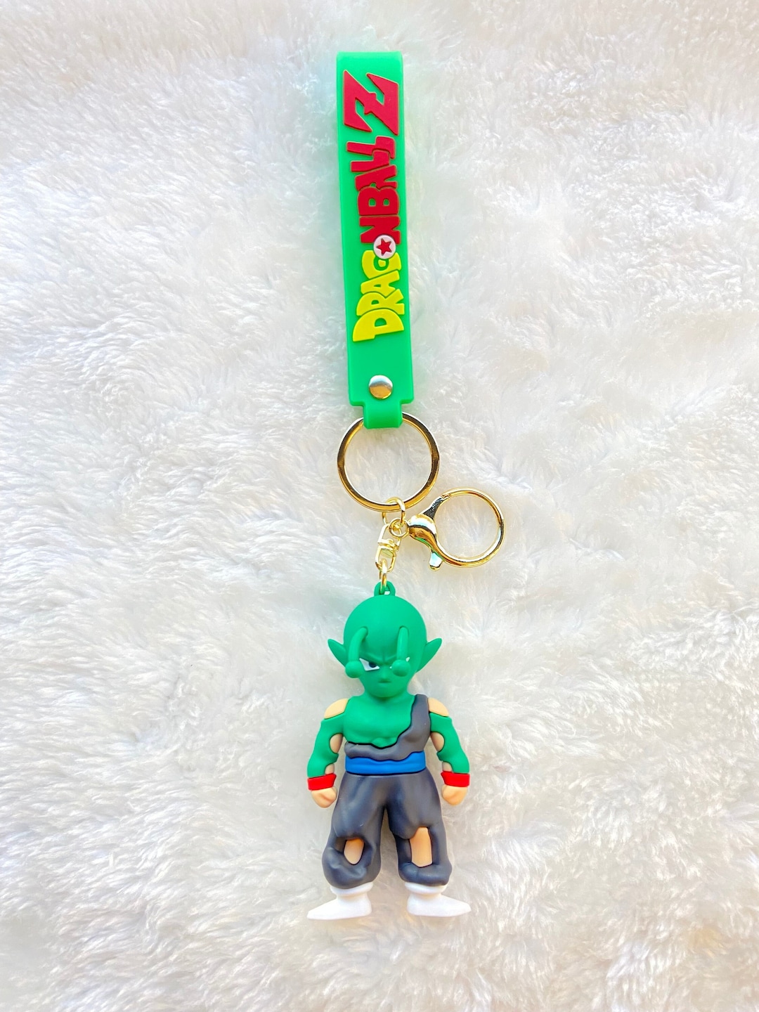 Dragonball Z Piccolo Daimao Demon King Green Key Chain B Antenna Coin ...
