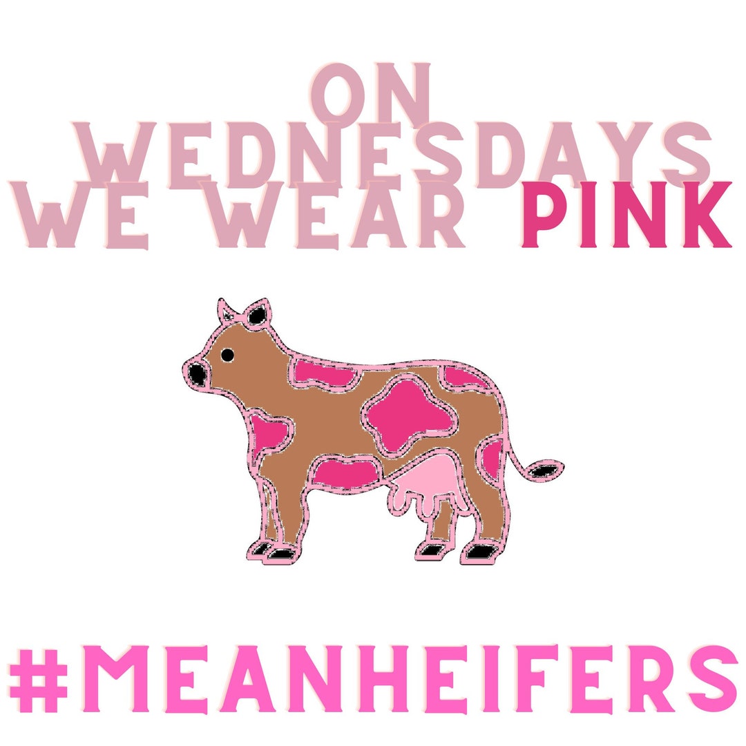 Vaca rosa SVG para corte Cricut - Etsy España