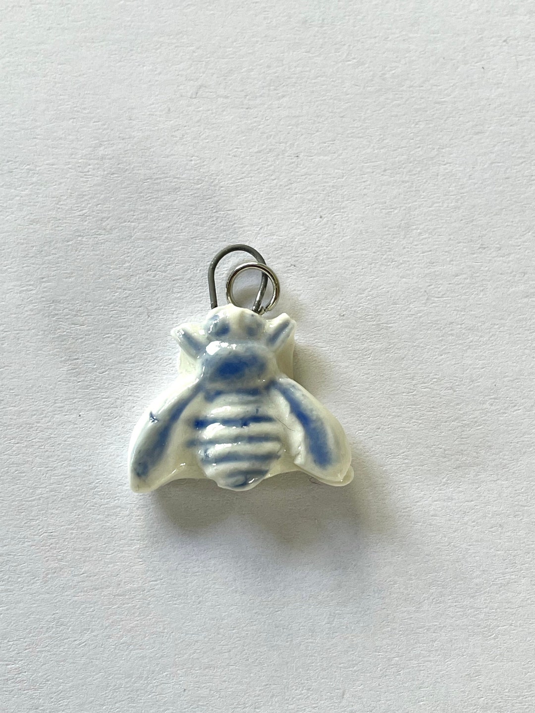 Unique Limoges Porcelain Charm Pendant Charm Vieux Paris Bumble Bee ...
