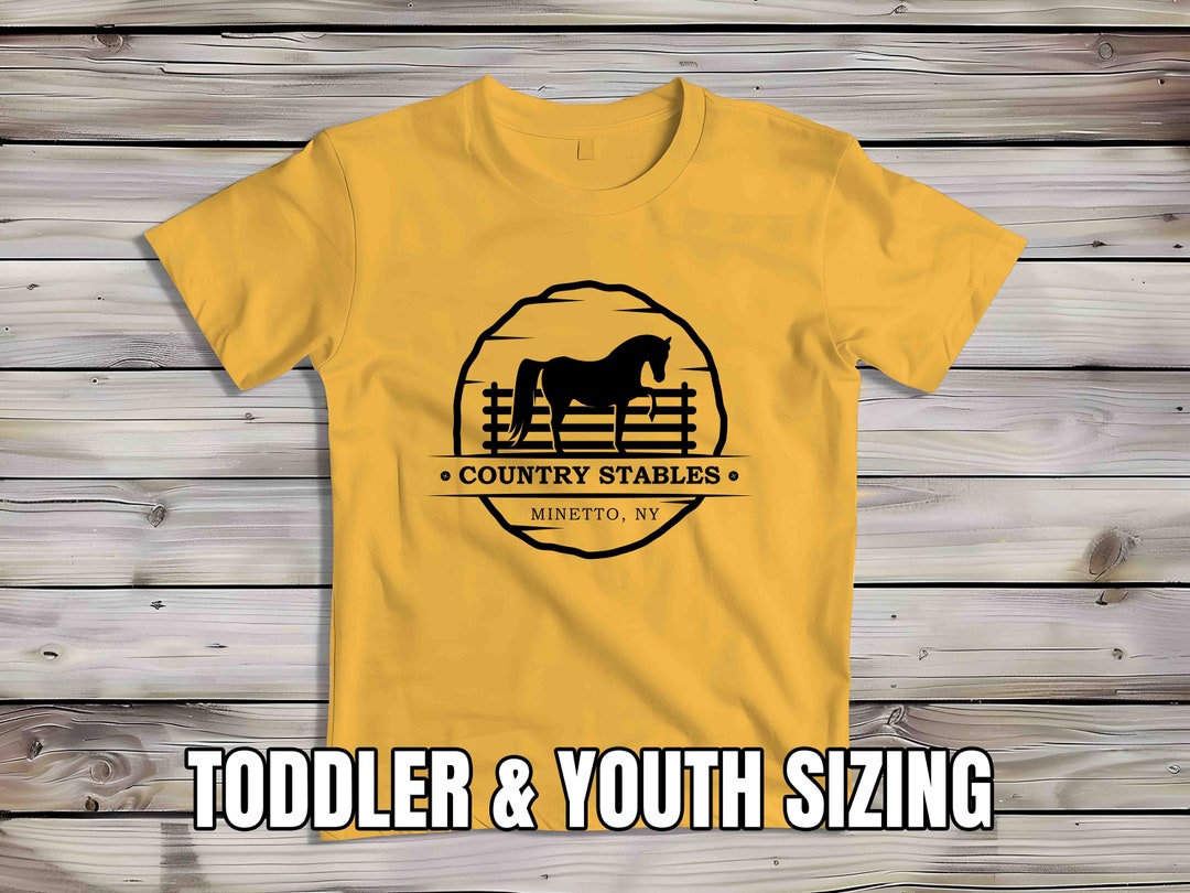 Custom Stables Tshirt Personalized Horse Farm Shirt Equestrian Barn Tshirt Western T-shirt ...