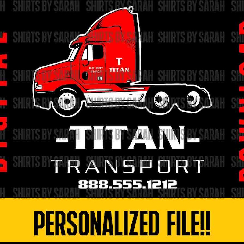 Hot Shot Trucking Logo - Etsy