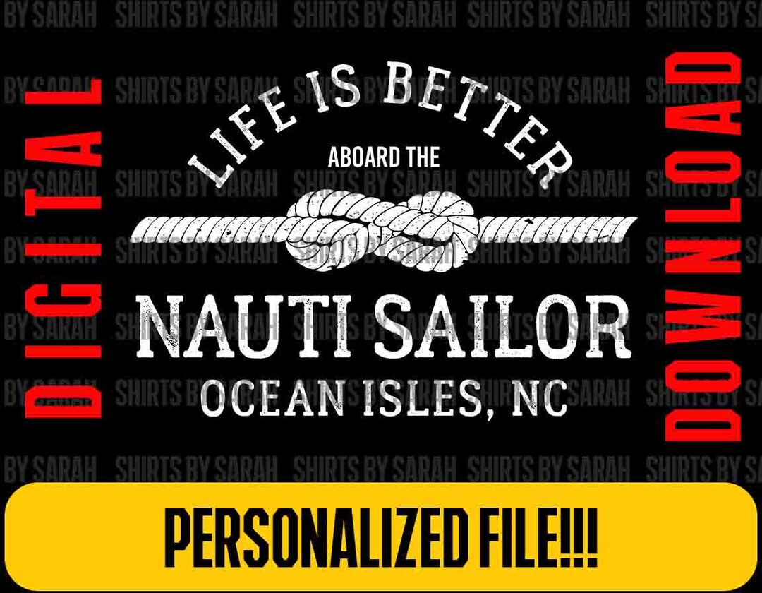 Custom Boat Logo Design: Nautical Rope Knot SVG PNG (digital Download ...