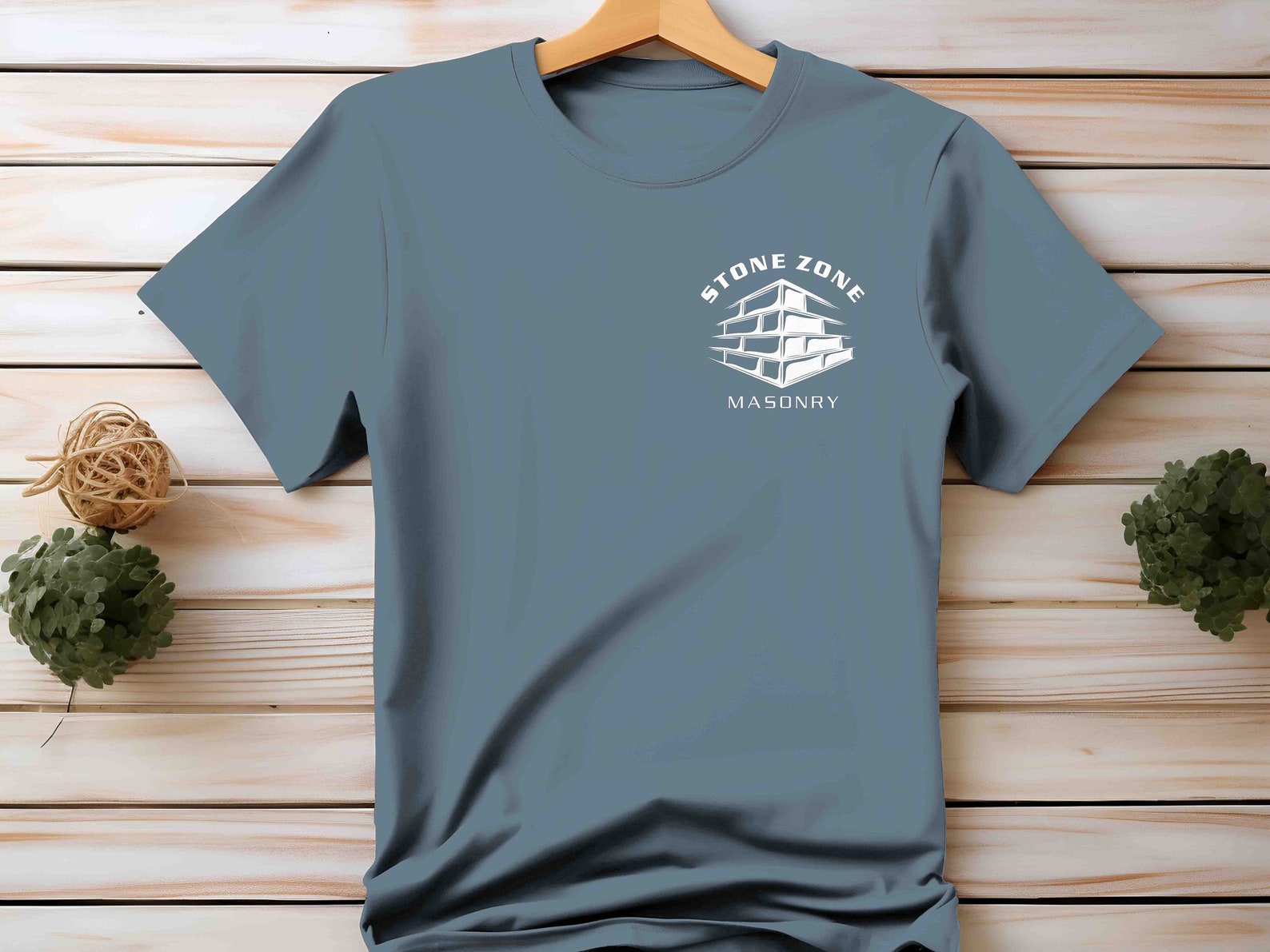 Custom Masonry Shirt Personalized Stone Brick Layer Tee Logo Work Shirt ...