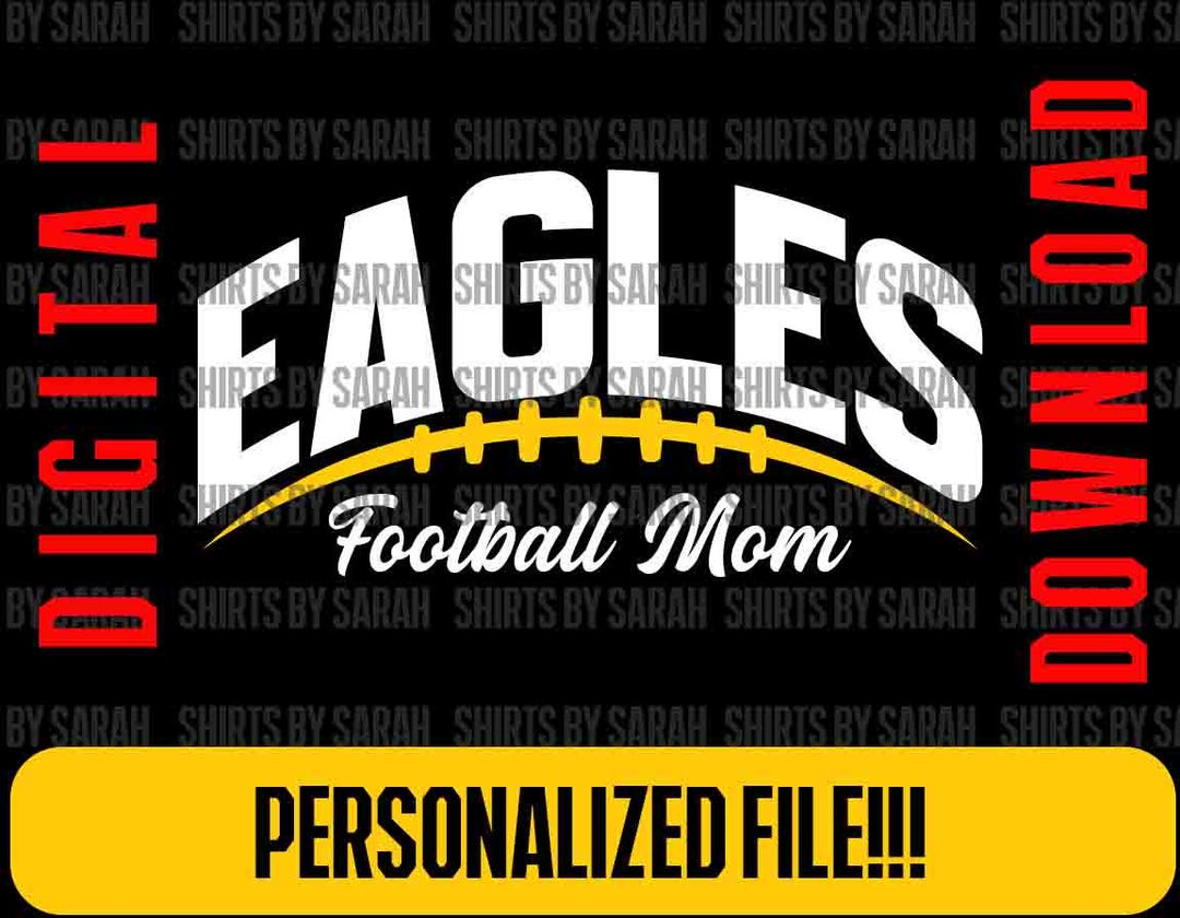 Custom Football Logo SVG Player PNG Modern Digital Download ...
