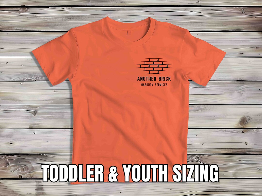 Custom Masonry Tshirt Personalized Brick Layer Tee Logo Work Tshirt ...